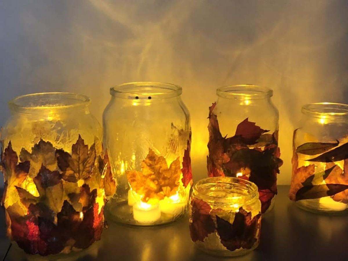 Hats off to our creative staff for coming up with this awesome autumn art